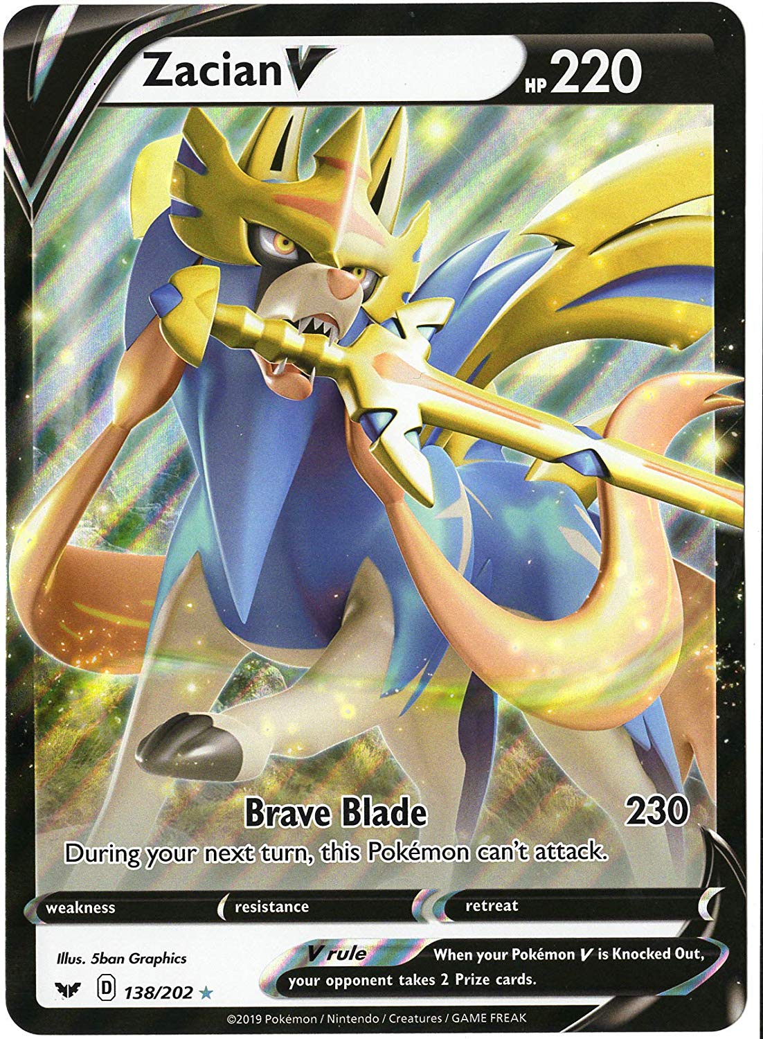 Zacian V!!!! | CCGCastle.com